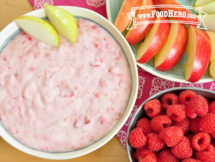 Raspberry Fruit Dip - Purdue Extension Nutrition Education Program