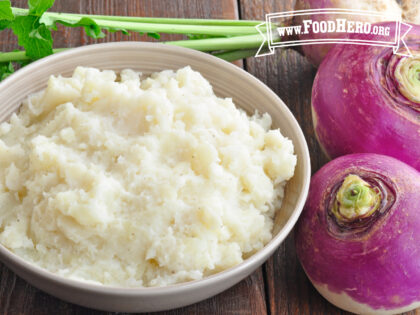 Mashed Turnips and Potatoes - Purdue Extension Nutrition Education Program